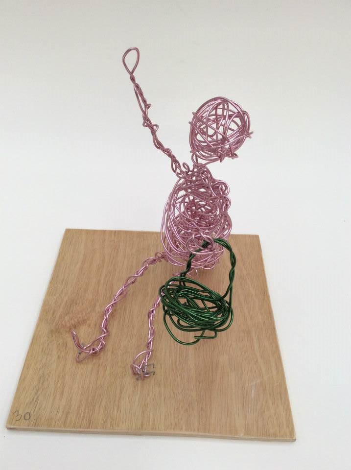Winner of Westside Plaza's Wire Sculptures - Ruqaya Hussain - Digital ...