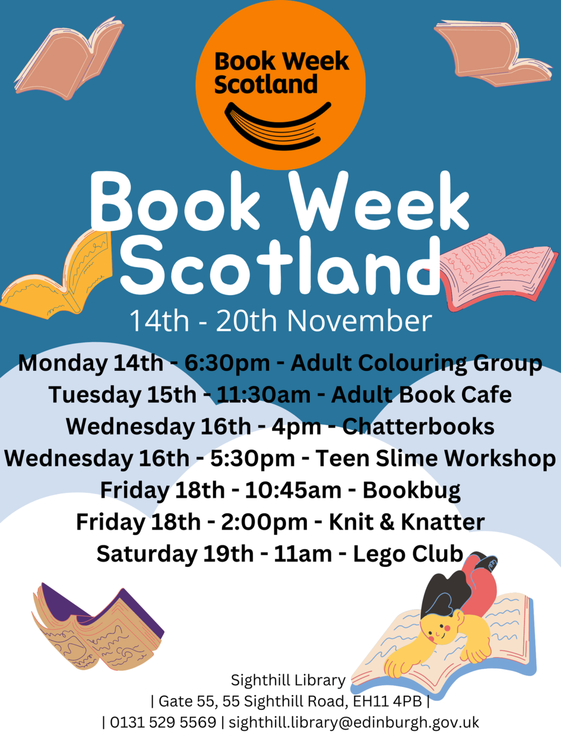 Book Week Scotland Activities at Sighthill Library - Digital Sentinel